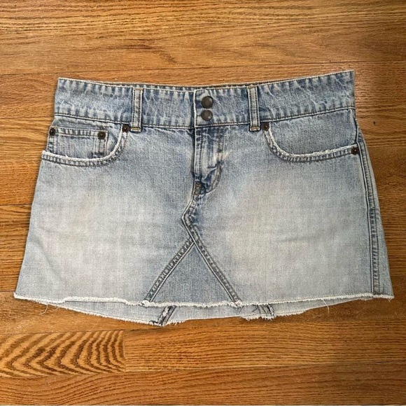 Abercrombie & Fitch | Skirts | Abercrombie Fitch Vintage 200s Denim ...